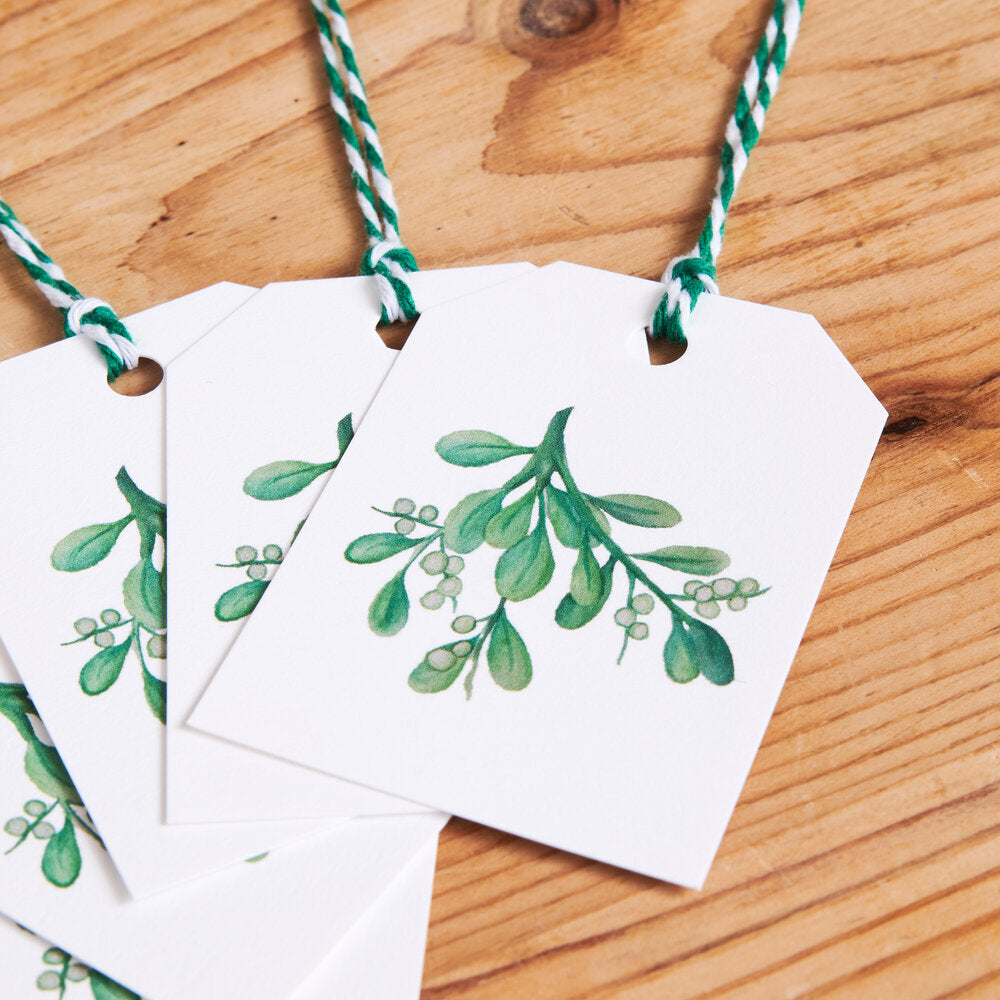 Christmas Gift Tags - Mistletoe – Lochs & Fens